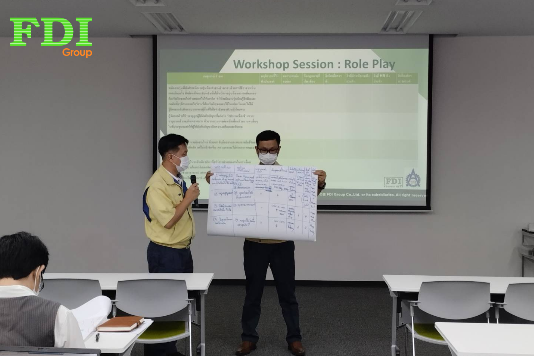 FDI Group จัด Training เรื่อง “Harassment Education Management at work” - FDI