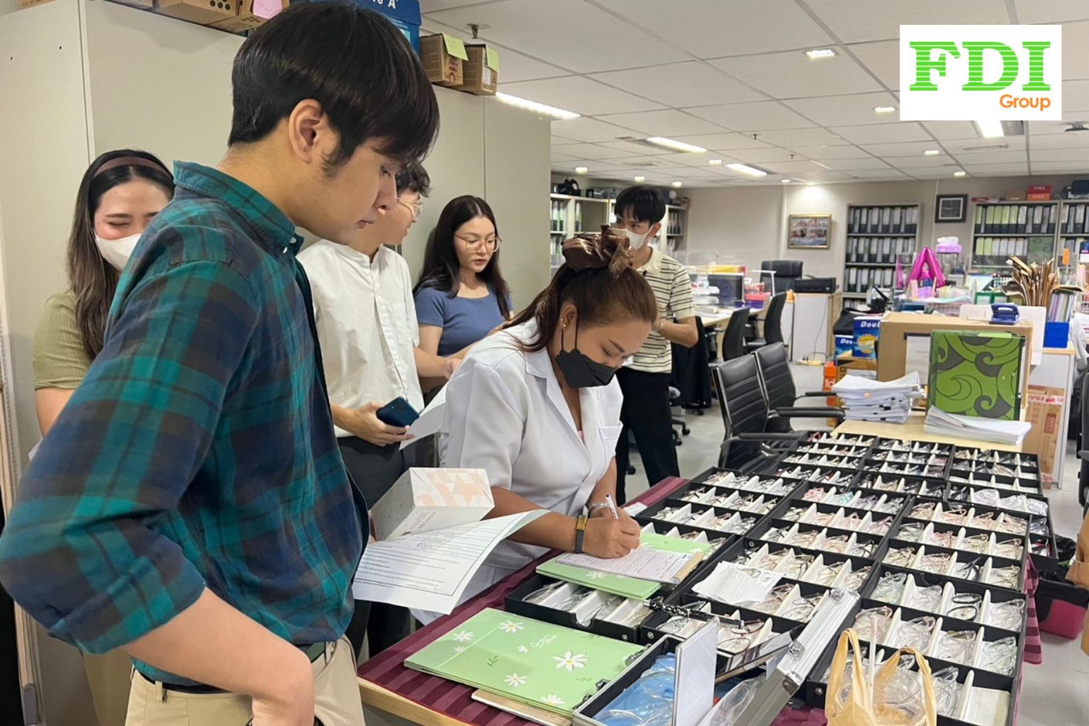 FDI Group จัดตรวจสุขภาพประจำปี 2566 ให้แก่พนักงานทุกท่าน - FDI